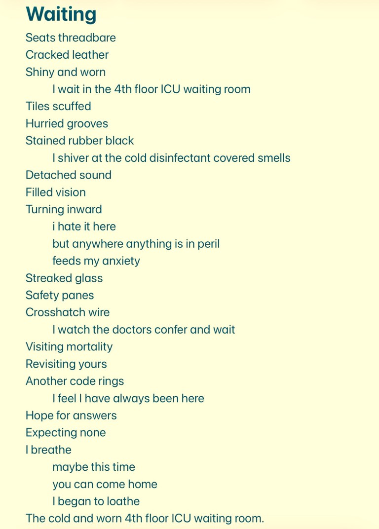 Waiting — A Poem – Remain Lost